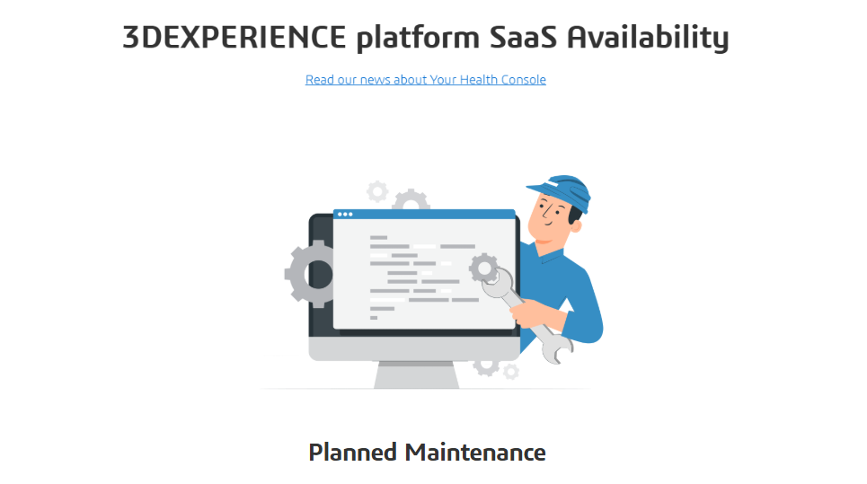 3DEXPERIENCE platform SaaS Availability Console upgrade - December 2025 ...
