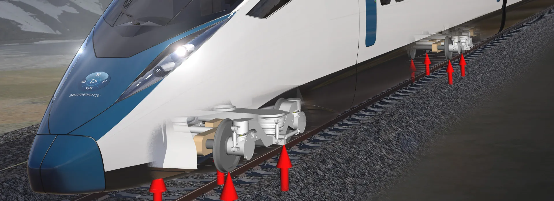 Simulation de dynamique des véhicules ferroviaires | SIMULIA - Dassault ...