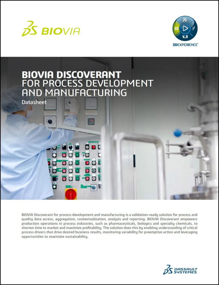 BIOVIA Discoverant | Dassault Systèmes