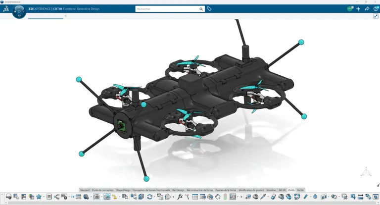 Aerix omnidirectional drone | Customer Story - Dassault Systèmes