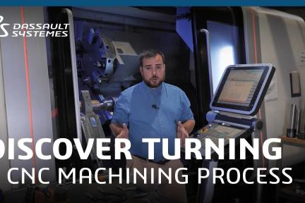 Video Cnc Machining Turning Dassault Systèmes