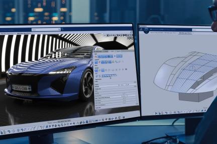 Surface Refinement with Surface Modeling | CATIA - Dassault Systèmes