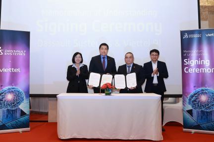 Dassault Systèmes and Viettel Ink MoU to Boost Vietnam’s High-Tech ...
