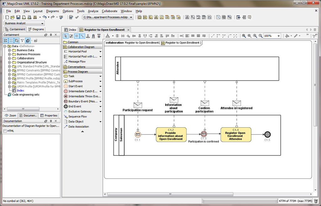 Cameo Business Modeler Plugin - CATIA - Dassault Systèmes®