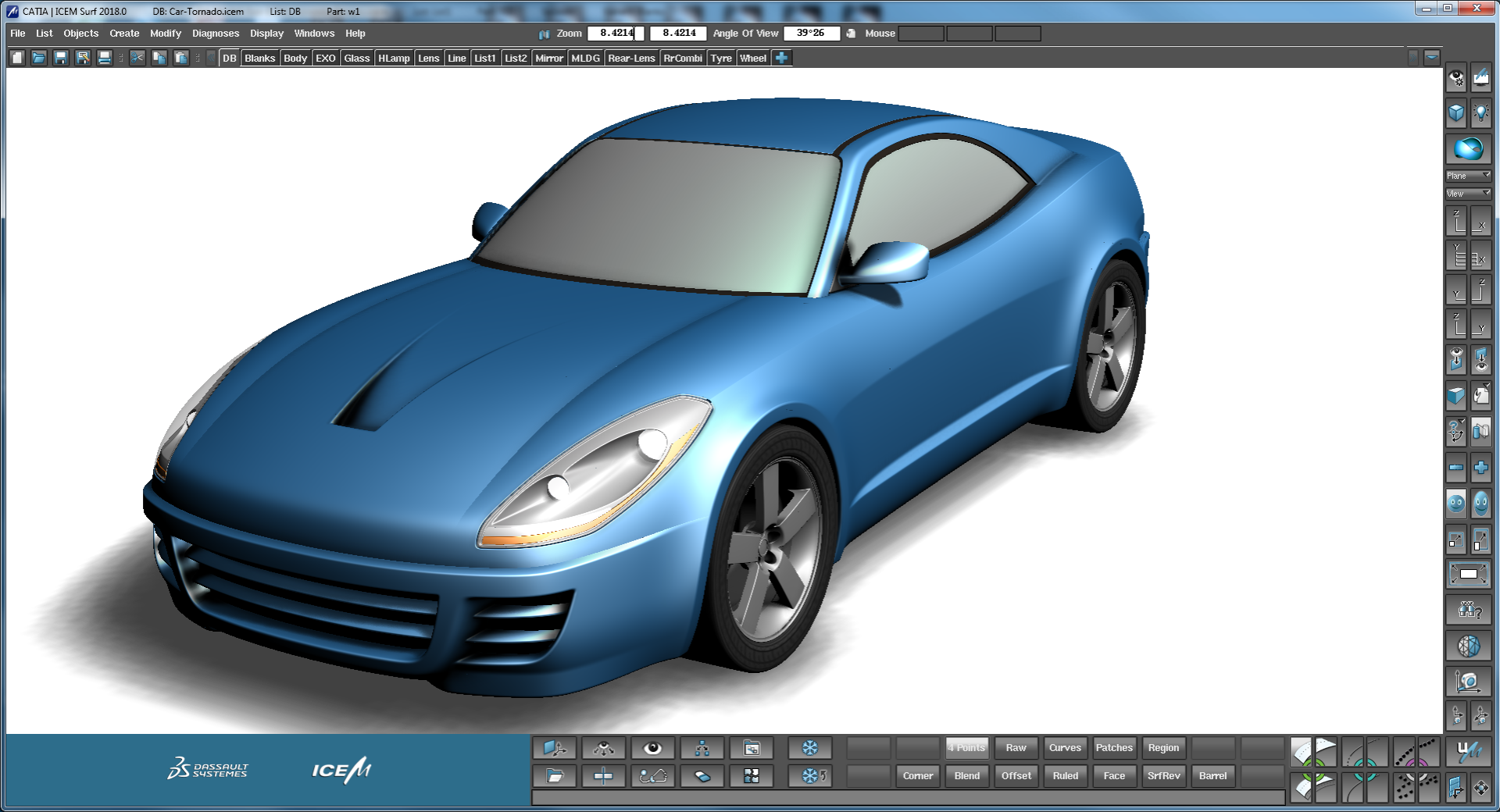 Latest release | ICEM SURF - Dassault Systèmes®